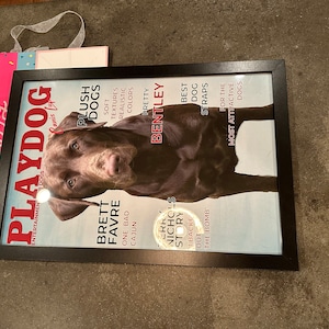 Personalized Dog Prints Magazine Covers Pet Portraits Custom Pet Art - Etsy
