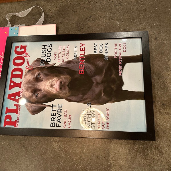 Personalized Dog Prints | Magazine Covers | Pet Portraits | Custom Pet ...