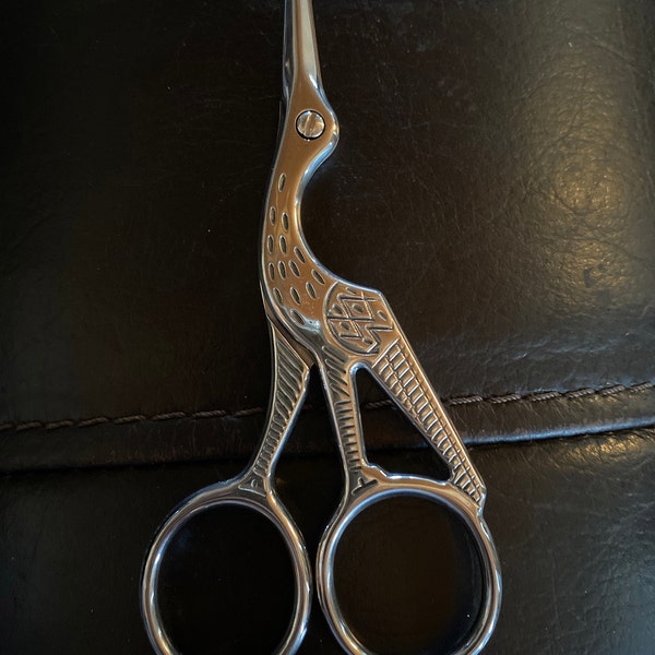 Stork Craft Scissors,gold|silver|brown|rainbow,93mm/115mm,crane ...