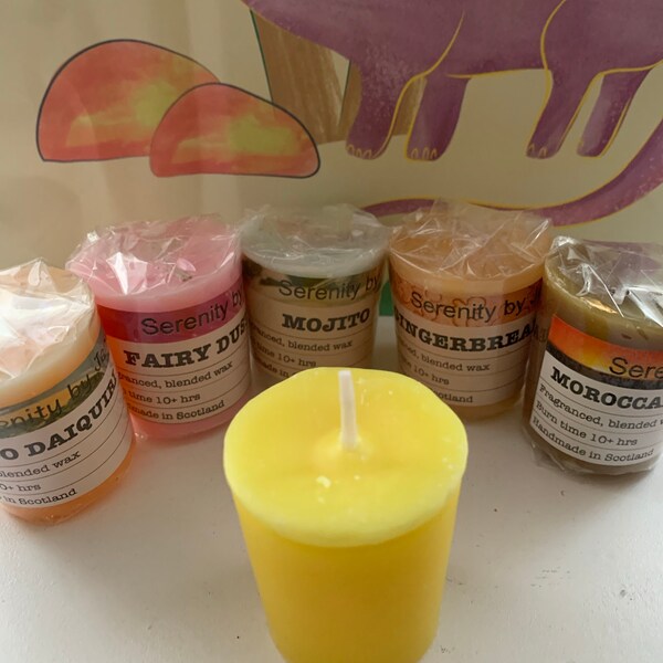 Serenity by Jen Mango Daiquiri Scented Candle - Etsy