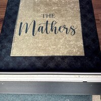 Family Name Entry Rug Personalized Entryway Rug Entrance Rug for Inside ...