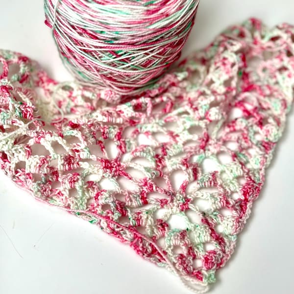 Crochet Shawl Pattern - the Toontown Shawl - Easy Crochet Pattern - PDF ...