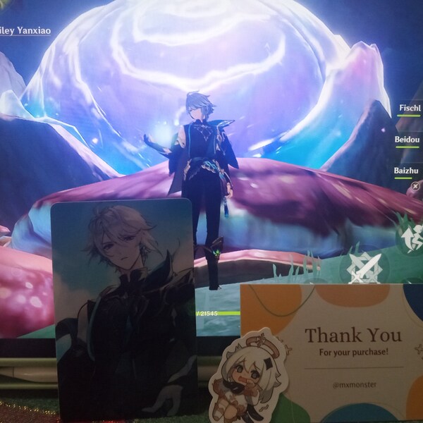 Genshin Impact Advent Calendar Mysterybox Keychain Badge Pin Jewelry ...