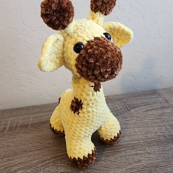 NO-SEW Crochet Pattern: Gigi the Giraffe (english) - Etsy