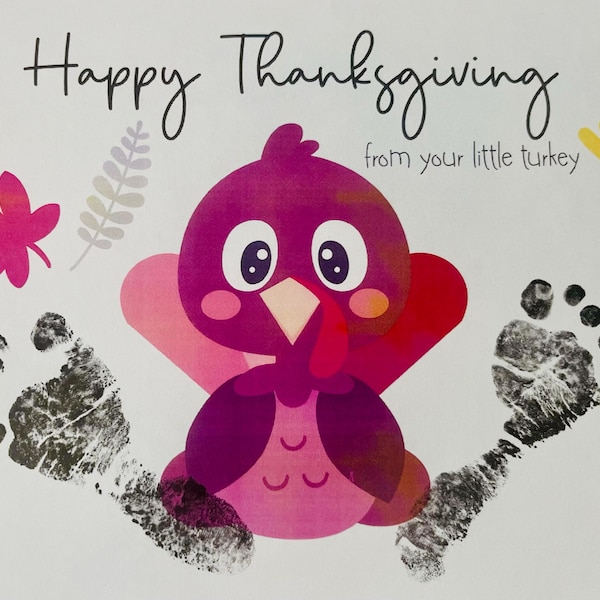 Thanksgiving Handprint Craft - Preschool Thanksgiving Craft ...