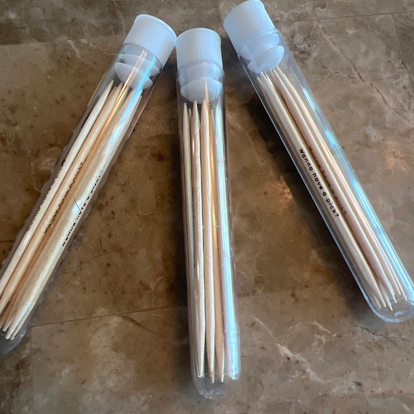 Round Toothpicks With Custom Party Personalized Toothpicks Party ...