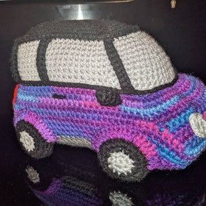 Mini Cooper Soft Toy Crochet Pattern - Etsy
