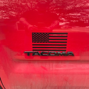 Set of 2 Matte Black American Flag Decal Stickers Jeep - Etsy