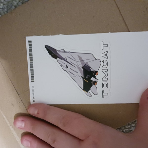 F-14 Tomcat Kiss-cut Vinyl Sticker - Etsy