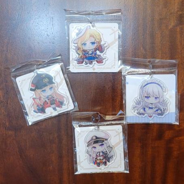Azur Lane Charm Standees Buy 2 Get 1 Free, Azur Lane Figure Standee ...