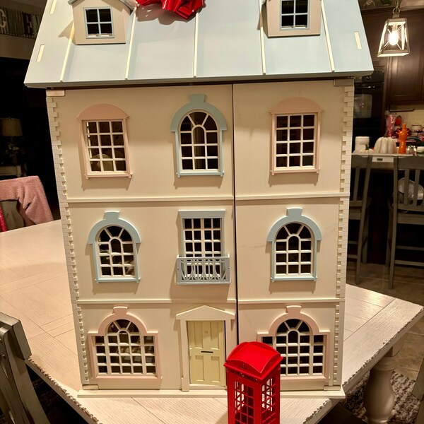Luxury Dollhouse Gift | Handmade Wooden House of New York With ...