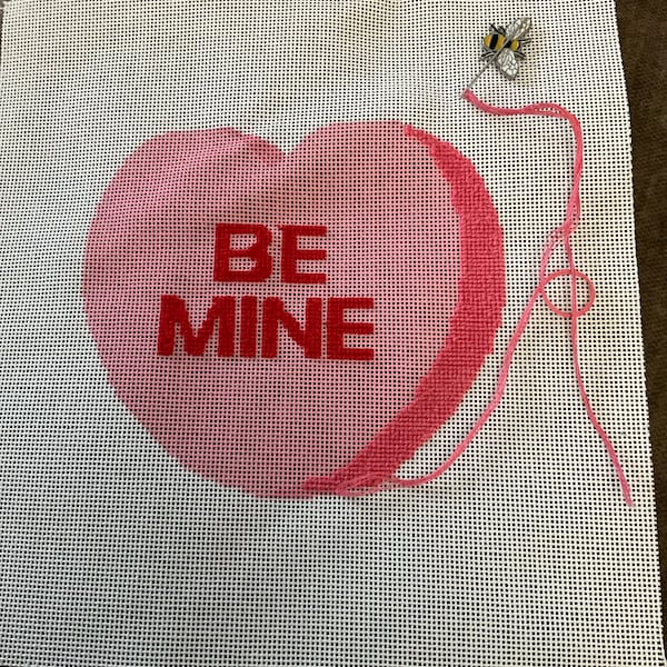 Winnie the Pooh's Honey Needlepoint Christmas Ornament DIY Kit - Etsy