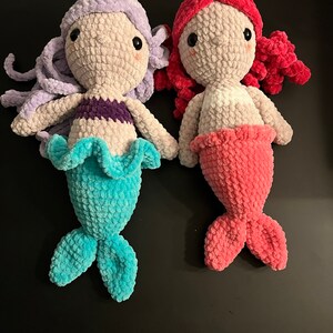 The Original Merbabies Amigurumi Pattern Crochet Merbaby - Etsy