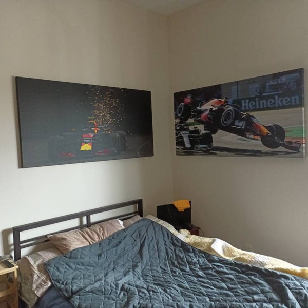 Formula 1 Canvas Print, Huge Canvas Home Decor, F1 Art, Formula 1 ...