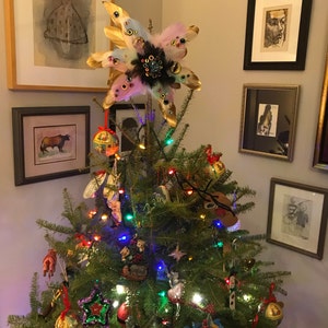 Biblically Accurate Angel Goth Baby Tree Topper, Dark Seraphim ...