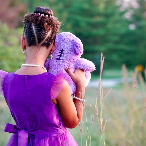 Chiari Malformation zipperhead Awareness 12 Bear Purple, Awareness ...