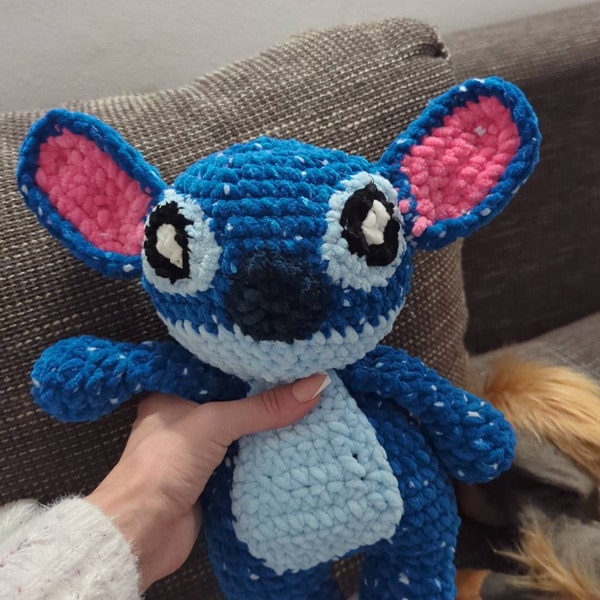Crochet Blue Alien Pattern, Koala Crochet , Plush Toy, English and ...