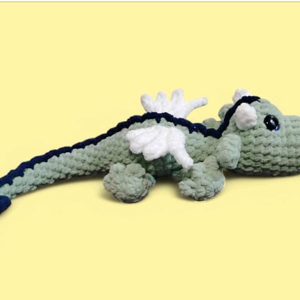 Dragon Crochet Pattern, Pdf Download English and German, Linus the ...