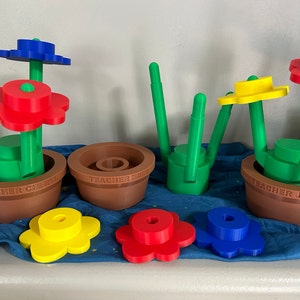 Giant Building Block Flowers, Life-size Brick Blooms With 3 Flowers ...