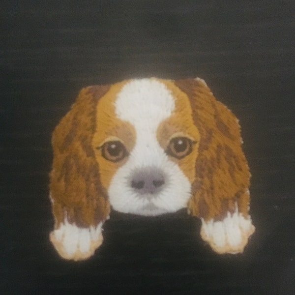 Dog Patch, Puppy Portrait, Embroidered, Various Breeds Pocket Dog ...