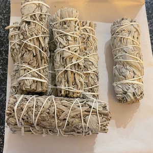 White Sage Smudge Sticks 4 inch Wholesale Bulk White Sage Bundles JL Local Wholesale California ...
