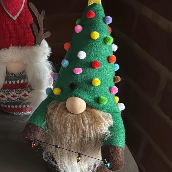 Red Bat Dracula Gonk 22cm, Nordic, Gnome, Swedish Tomte - Etsy