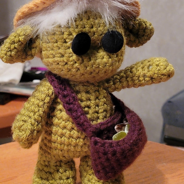 CROCHET PATTERN for Hedge Witch Troll. Troll Amigurumi Pattern. Pixie ...