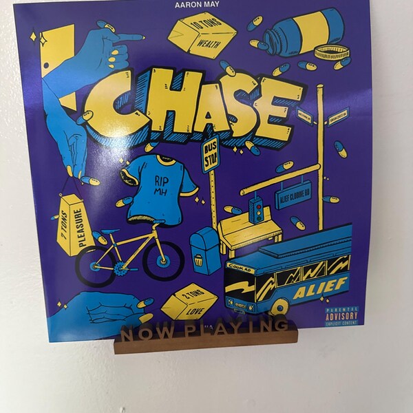 12" Vinyl Record Mixtape Two Sided, Black, Fully Custom + Songs - Your ...