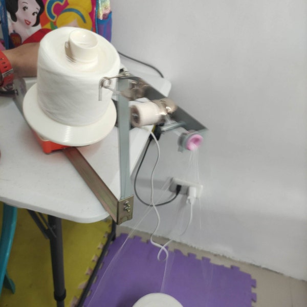 New Jumbo Electric Cone Yarn Winder for Rug Tufting \ Handcrafted ...