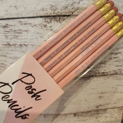 Funny Astrological Taurus Pencil Set Cosmic Babe Collection - Etsy