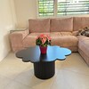 Side Table Fluted Table Round Fluted Table Flower Stand Small Pedestal ...