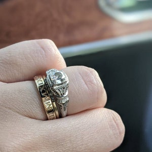 Braided Vines Ring Solid Yellow White or Rose Gold Woven | Etsy