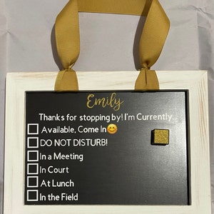 Shared Office Door Signoffice Sign for Two Peopleco-workers - Etsy