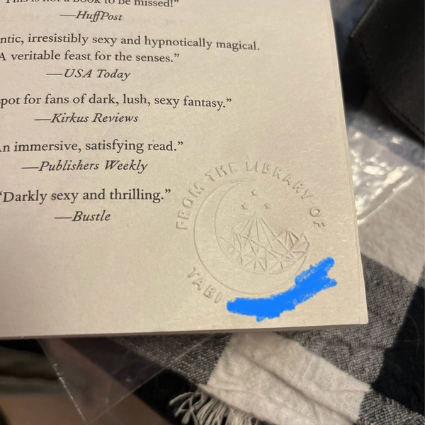 ACOTAR Book Gift Custom Book Embosser to Personalize Library Books! to ...