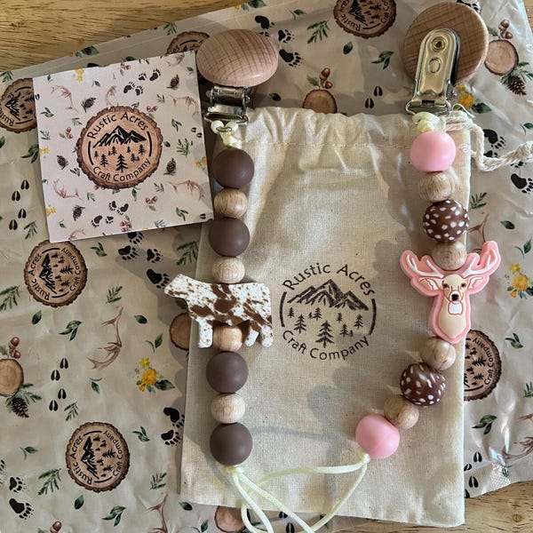 Western Pacifier | Cowboy Pacifier | Cowgirl Pacifier | Wild West ...