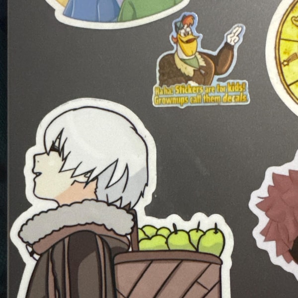 Fushi / to Your Eternity/ Smiling Anime Sticker - Etsy