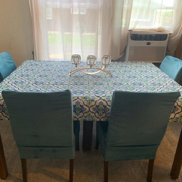 Square Fitted Tablecloth Square Card Table Cover Fitted Card Table Game ...