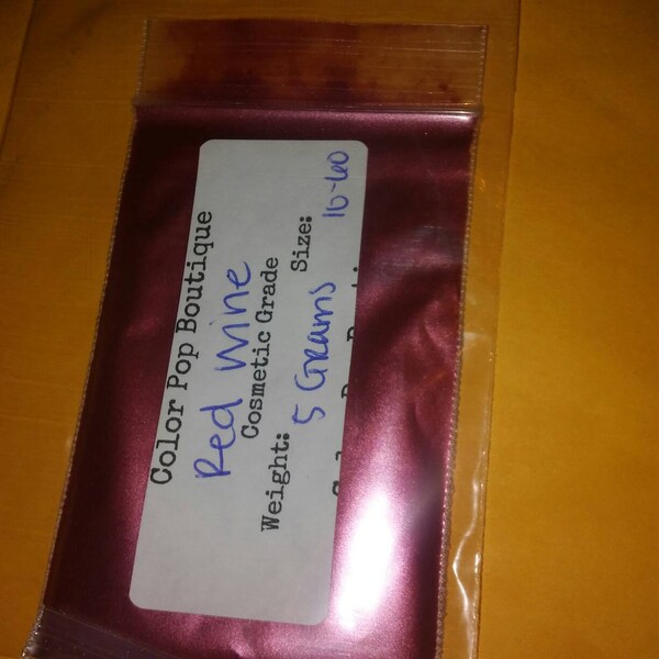 Merlot Mica Pigment-safe for Face and Body - Etsy