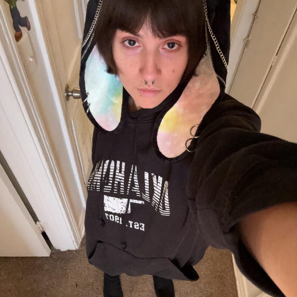 Goth Bunny Ears "eliza" - Etsy