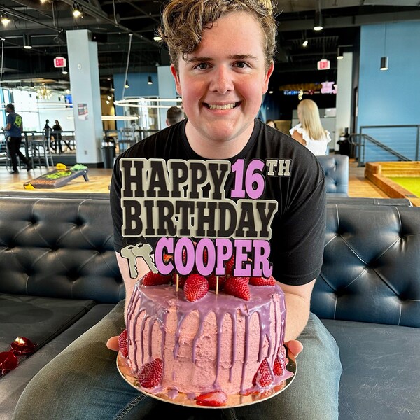 Driver License Birthday Cake Topper,cake Topper,new Driver Birthday ...