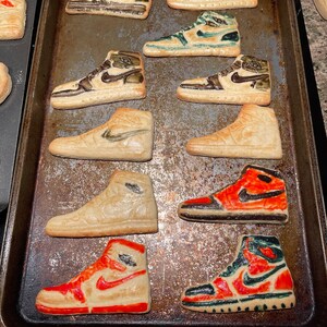 Air Jordan 1 Retro Cookie Cutter and Stamp Set Left/right - Etsy