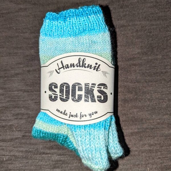 Sock Labels - PRINT YOUR OWN, Printable Care Instructions, Sock Wrap ...