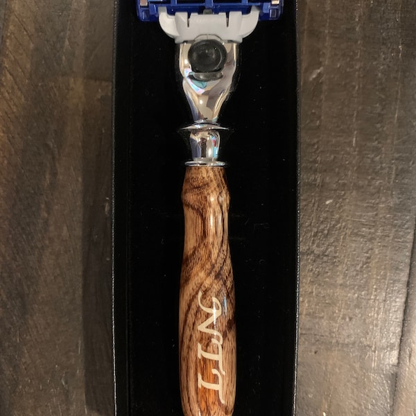 Personalized Mach 3 Shaving Razors - Free Gift Box With Every Razor - Etsy