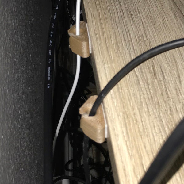 Cable Holder (pack of 3) - Wire Organizer - Charger Organizer - Table ...