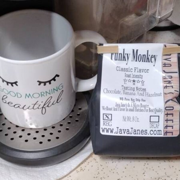 Rainforest Crunch Flavored Coffee Fresh Roasted Coffee Beans Java Jane's - Etsy