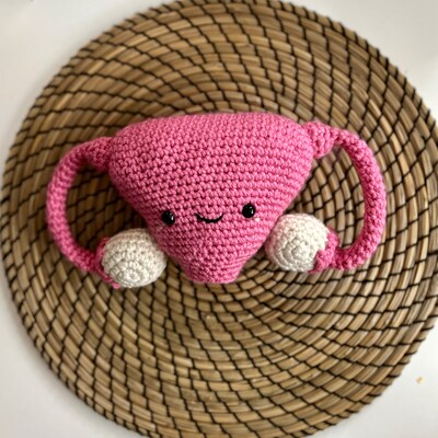 Anatomical Uterus Crochet Pattern PATTERN ONLY Instant DOWNLOAD ...