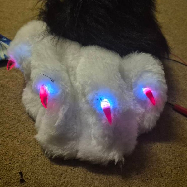 20 Colors! Fursuit Claws, Furry Nails, Handmade Colorful Furry Animal ...