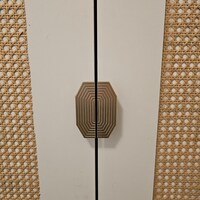 Drawer Knobs and Pulls, Invisible Rectangle Pulls, Ring Knobs, Gold ...