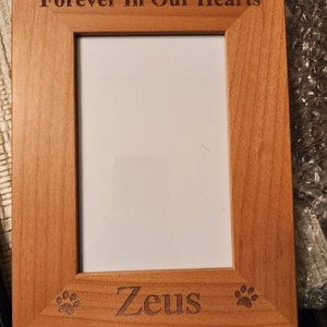 Personalized Add Your Custom Text 4x6 5x7 8x10 Laser Engraved Hanging ...