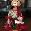 Primitive Bunny Pattern, E-PATTERN, Digital PDF, Cloth Doll Pattern ...